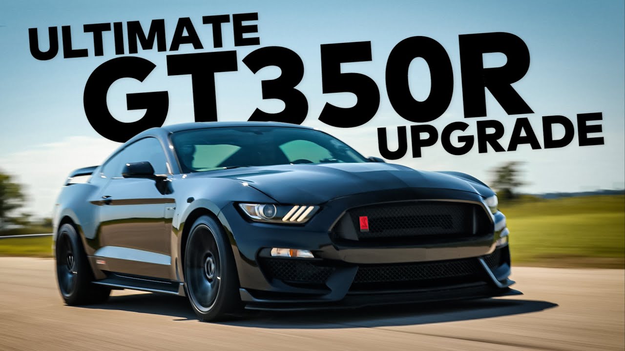 850 HP Mustang GT350 Thunders Around Track!