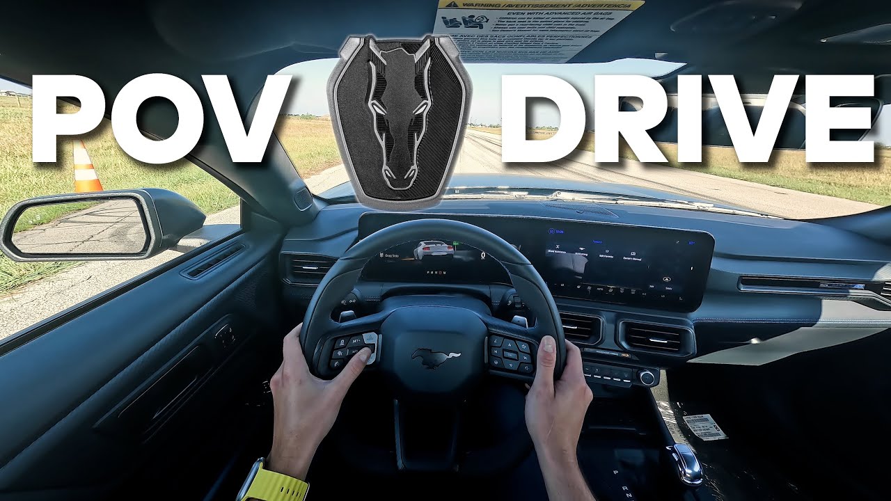 2024 Ford S650 Dark Horse Mustang Test Drive // Exhaust Sound Only ...