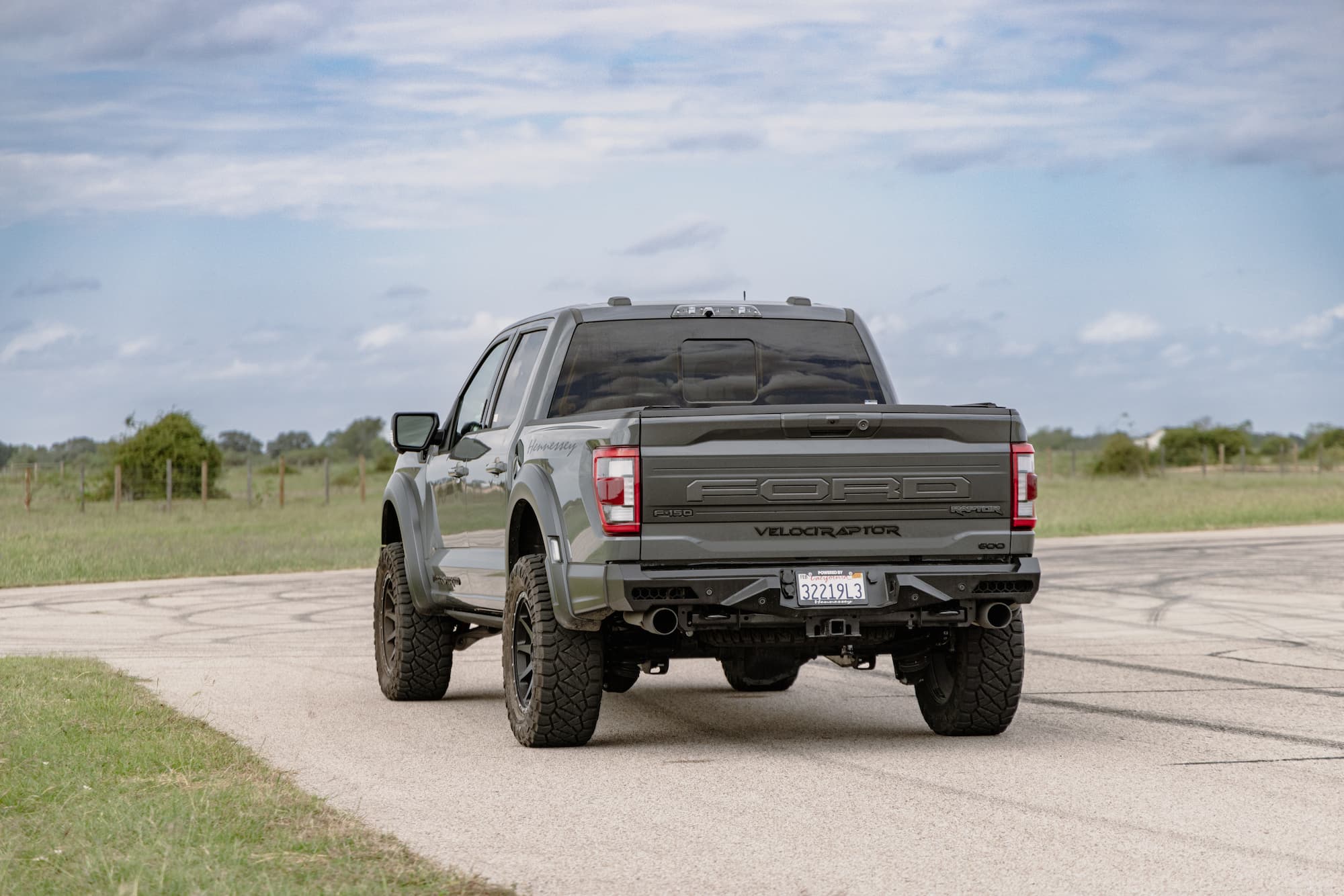 2021 Leadfoot Grey Ford Raptor For Sale - Hennessey Performance