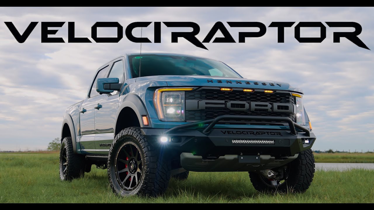 ULTIMATE Ford Raptor // Hennessey VelociRaptor 600 // Azure Gray