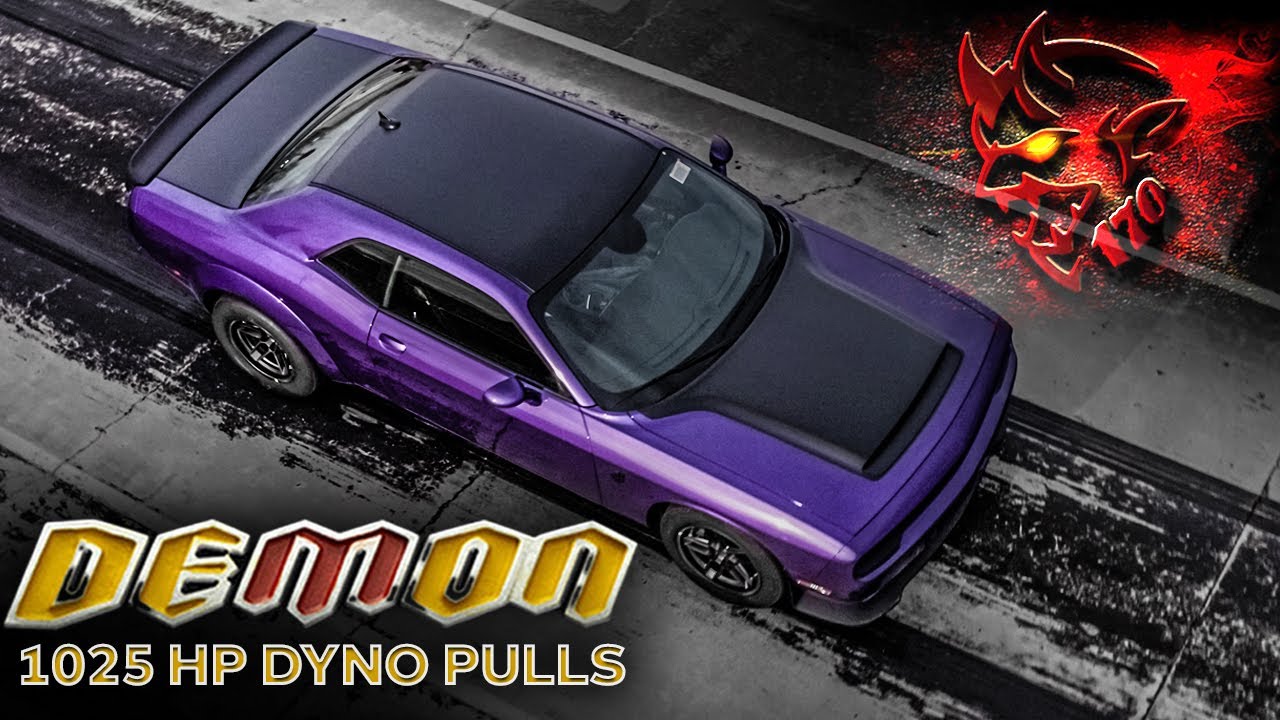 UNLEASHING the DEMON // Dodge SRT Demon 170 Dyno Test // Full Power on E85