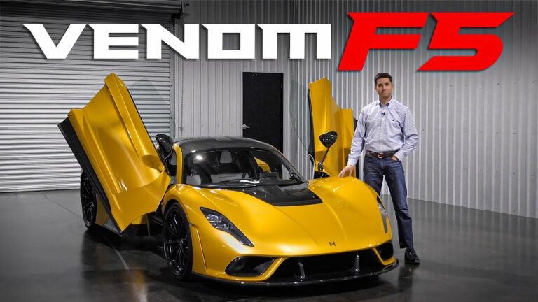 1,817 HP Venom F5 Engine named "FURY" | Hennessey Special Vehicles