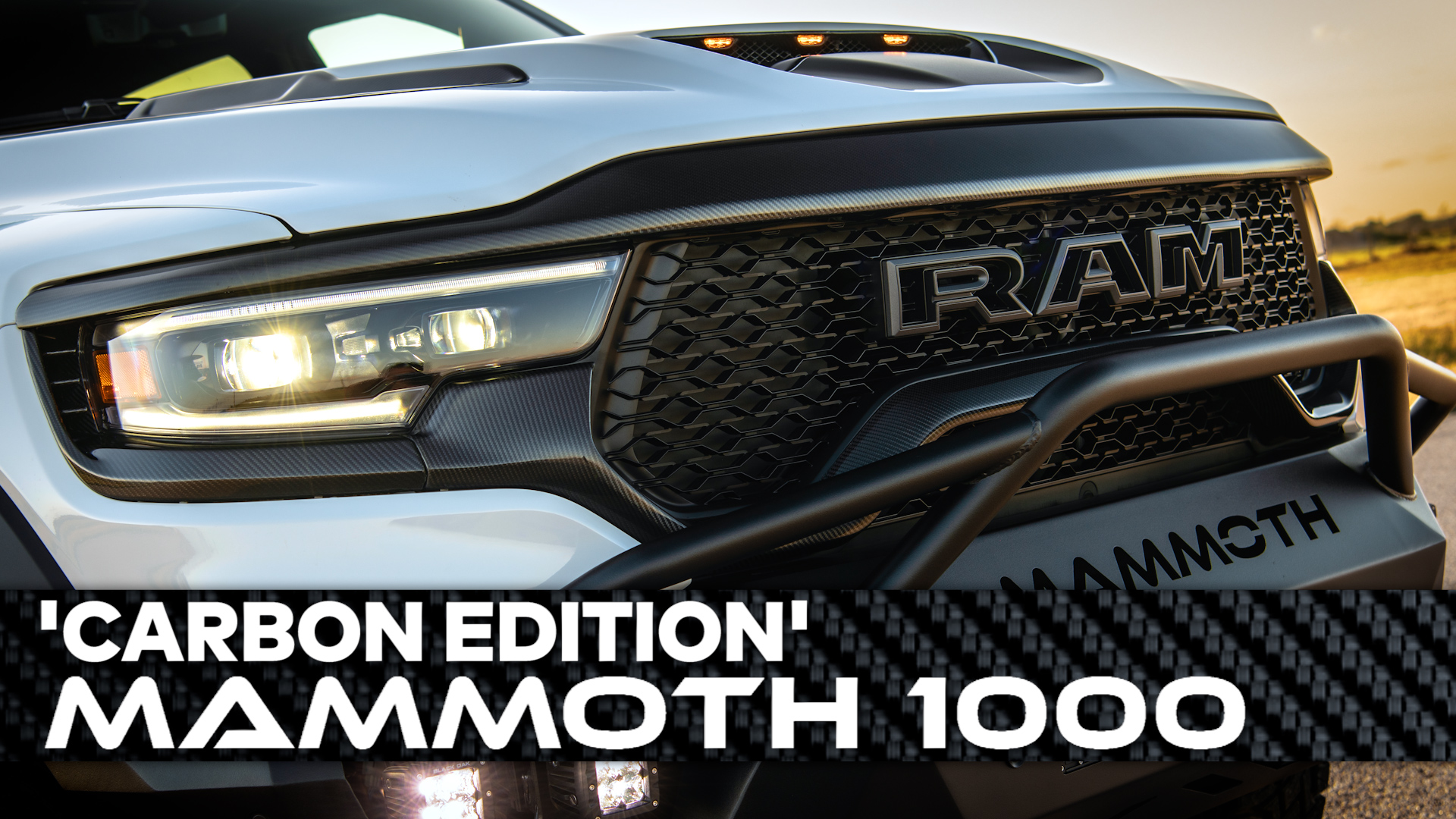 'Carbon Edition' MAMMOTH 1000 RAM TRX