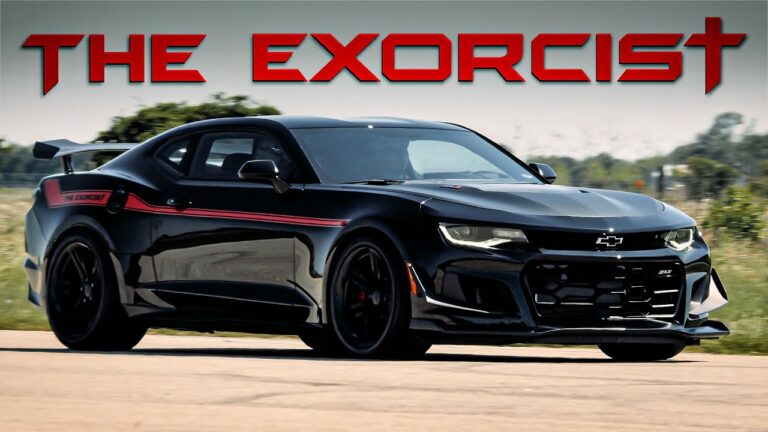 THE EXORCIST by Hennessey // 1000 HP Camaro ZL1 1LE Delivery!