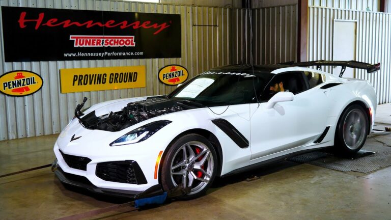 Best Corvette C7 ZR1 Upgrades - Hennessey Performance