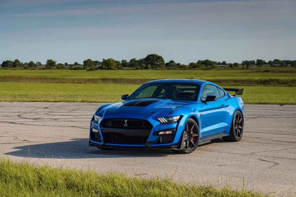2020 Velocity Blue Ford Mustang GT500 For Sale - Hennessey Performance