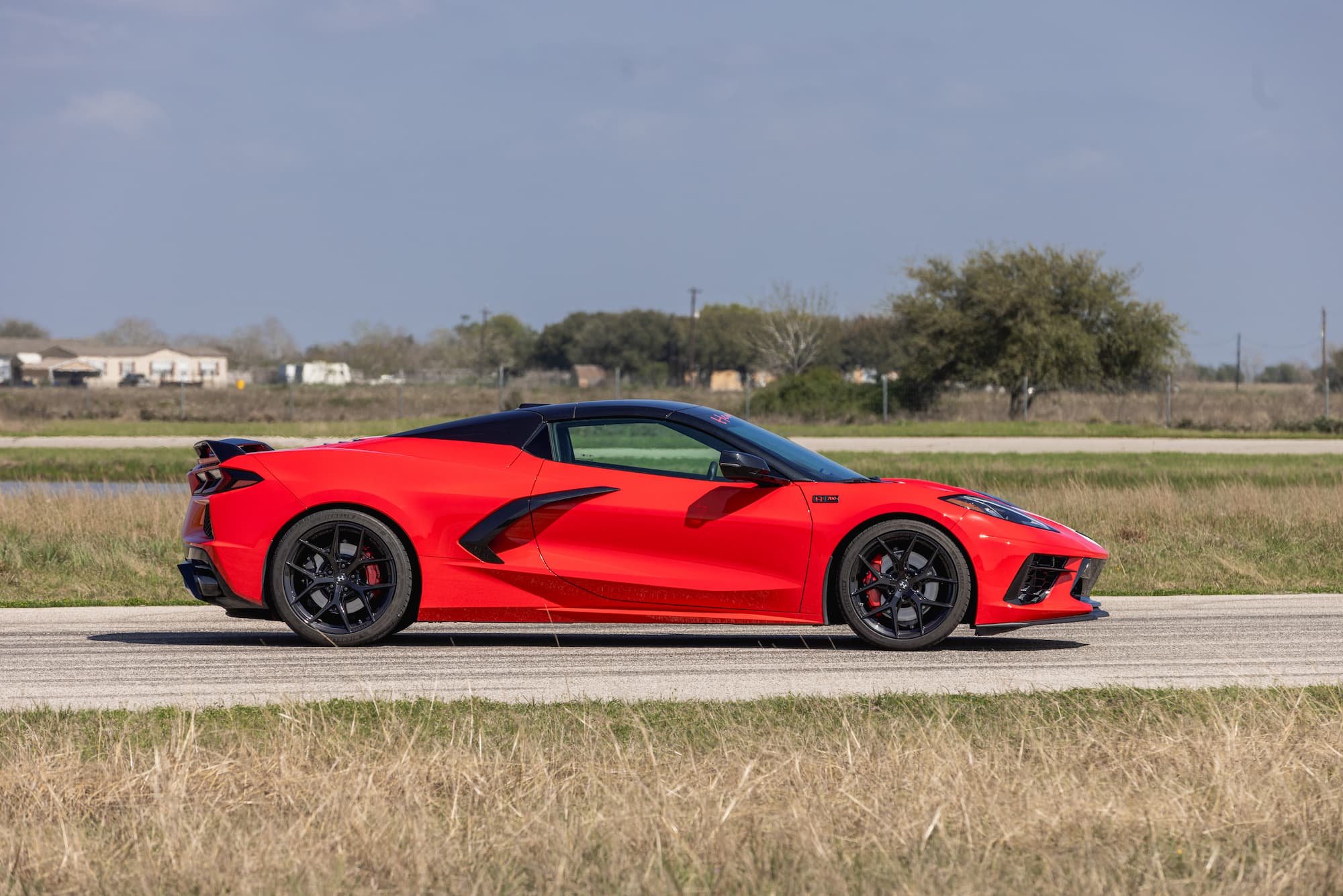 2023 Torch Red Corvette C8 Stingray Convertible for Sale - Hennessey ...