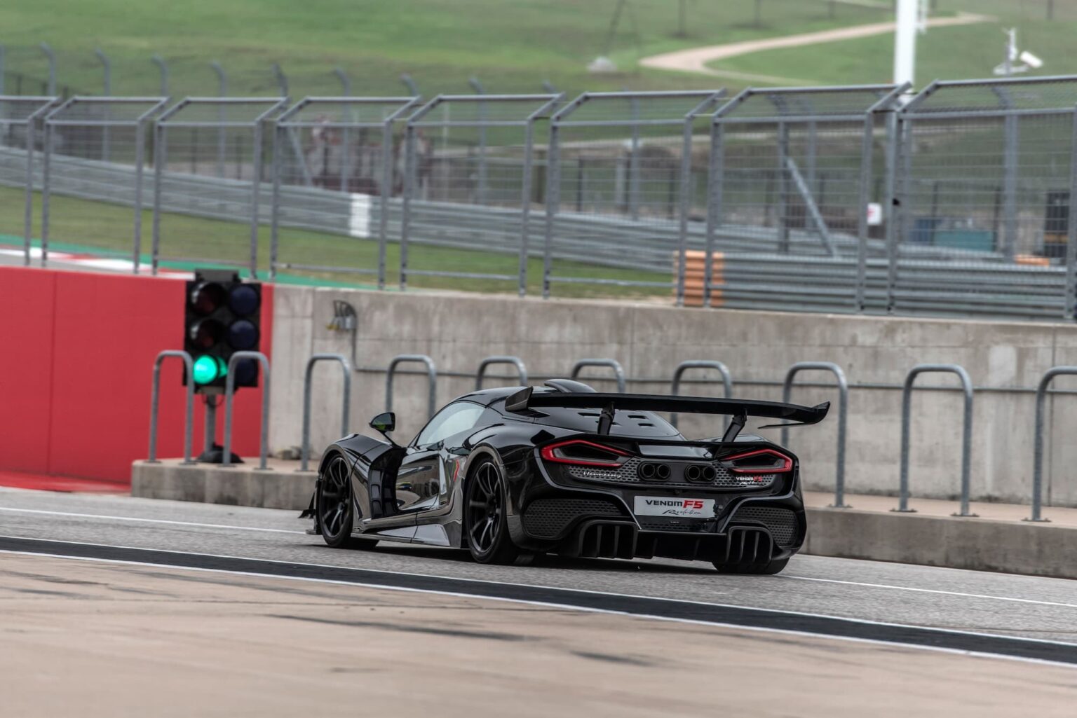 Hennessey Venom F5 Sets Road Car Lap Record at Circuit of The Americas