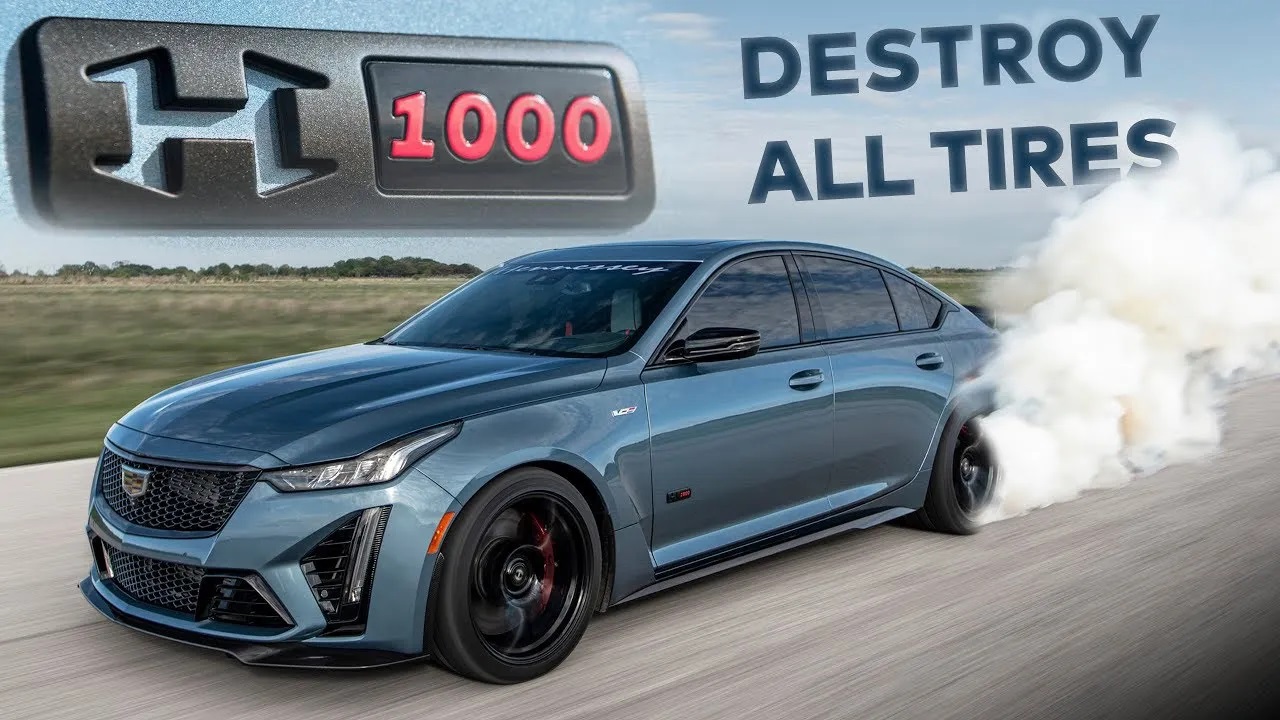 1,000 HP Cadillac | DESTROYER of Tires | H1000 CT5-V Blackwing by Hennessey