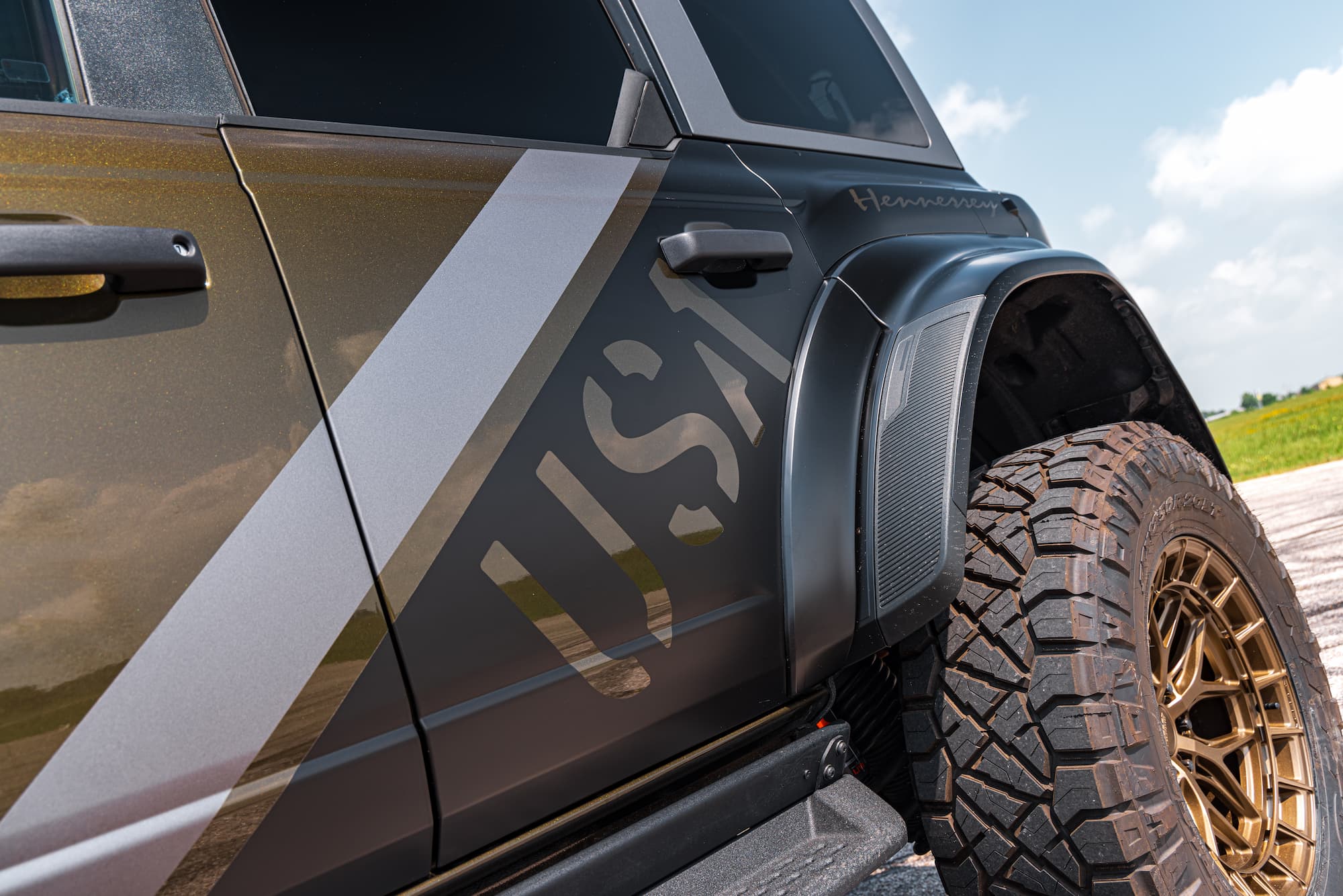 2024 Ford Bronco Raptor for Sale Shelter Green - Hennessey Performance