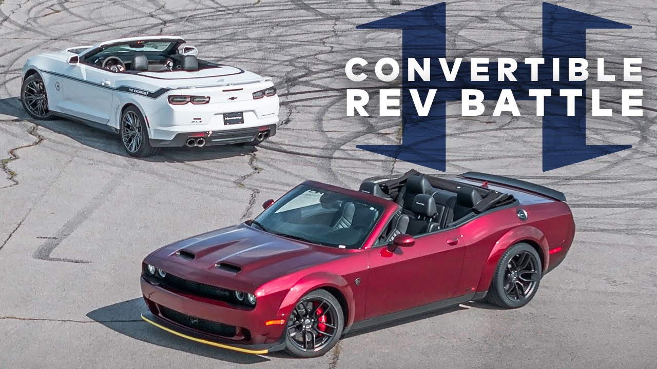 2,000 HP of American Muscle | H1000 Hellcat and 'THE EXORCIST' Camaro ZL1 Convertible