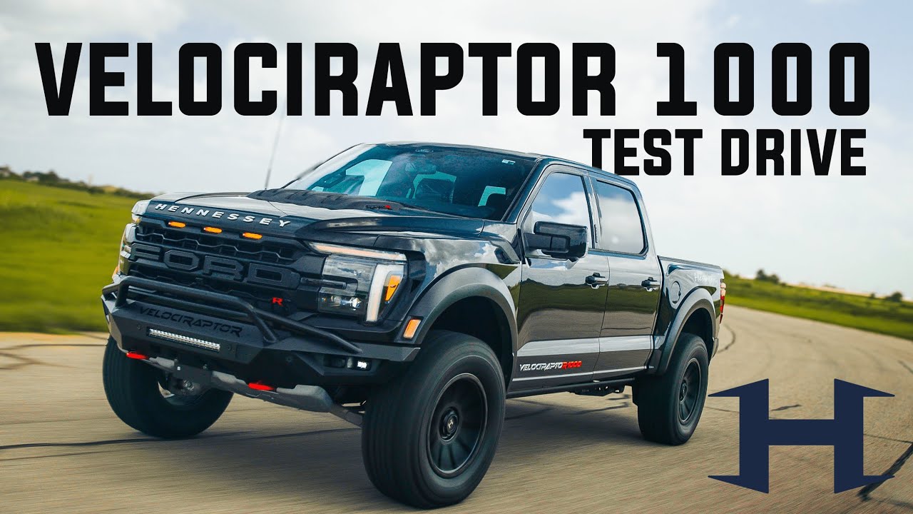 Test Driving the Hennessey VelociRaptoR 1000: The Most Powerful Ford ...