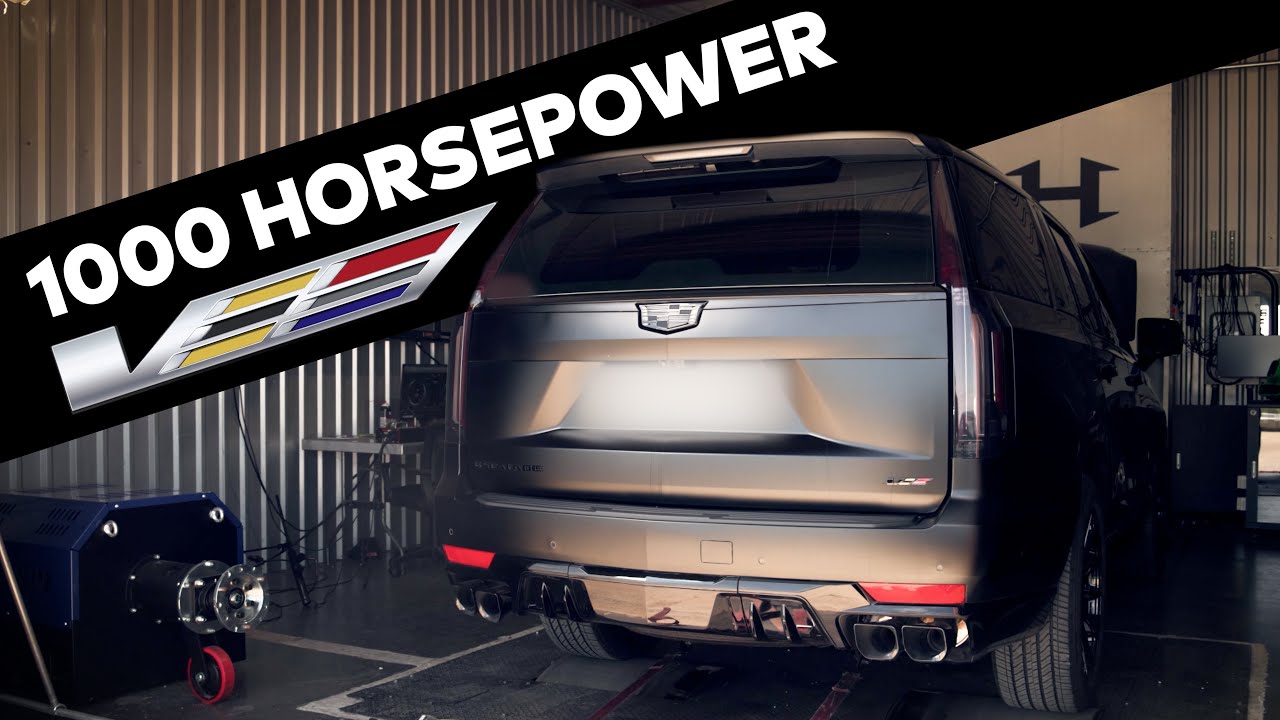 Hennessey Cadillac Escalade-V H1000 | Dyno Test | 827 RWHP