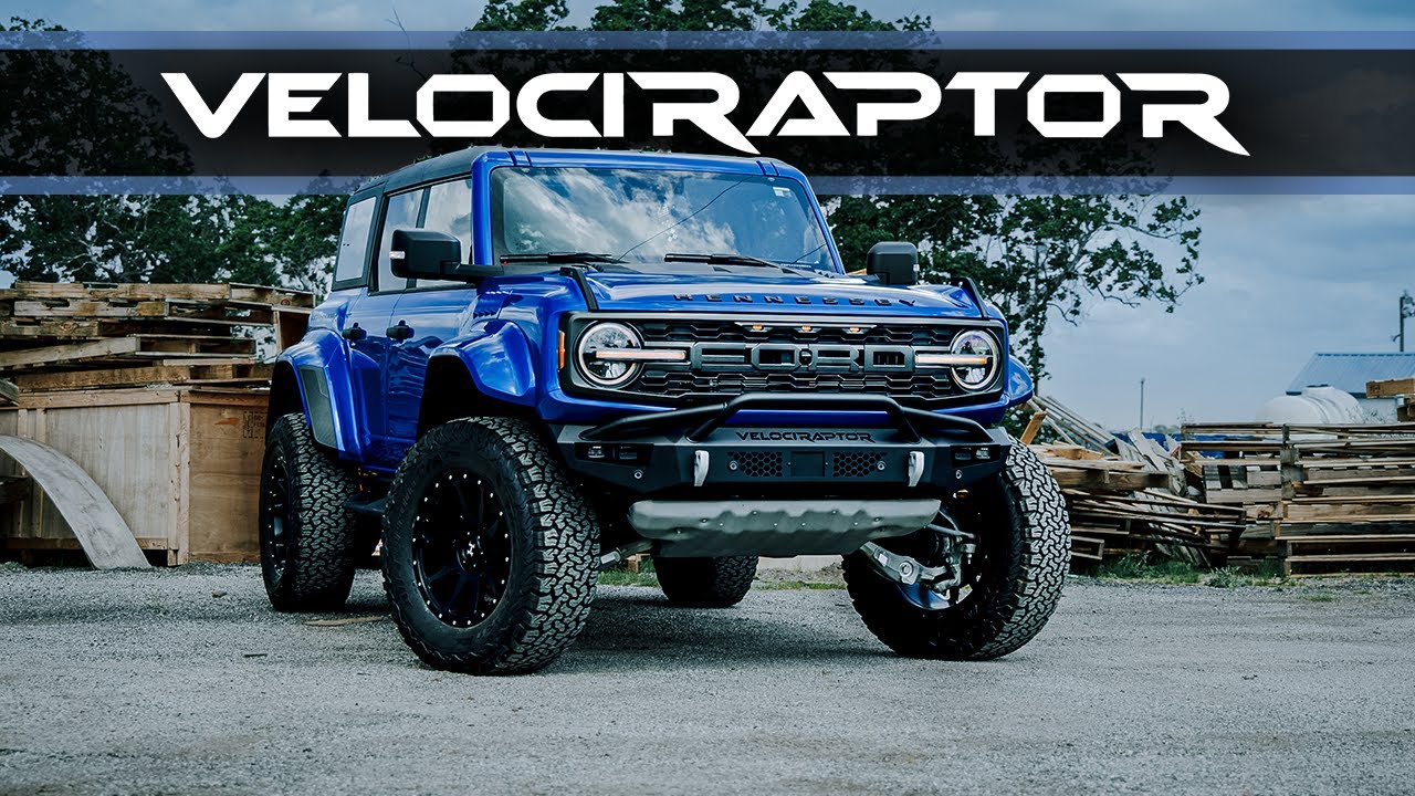 Bronco Raptor Upgrade | VelociRaptor 500 | Velocity Blue Metallic