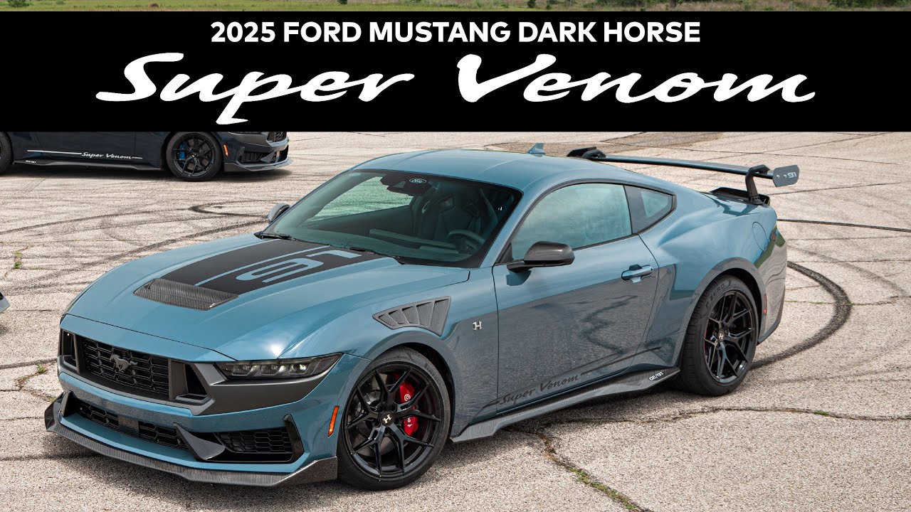 2025 Ford Dark Horse Mustang | Super Venom | Supercharged 850 Horsepower