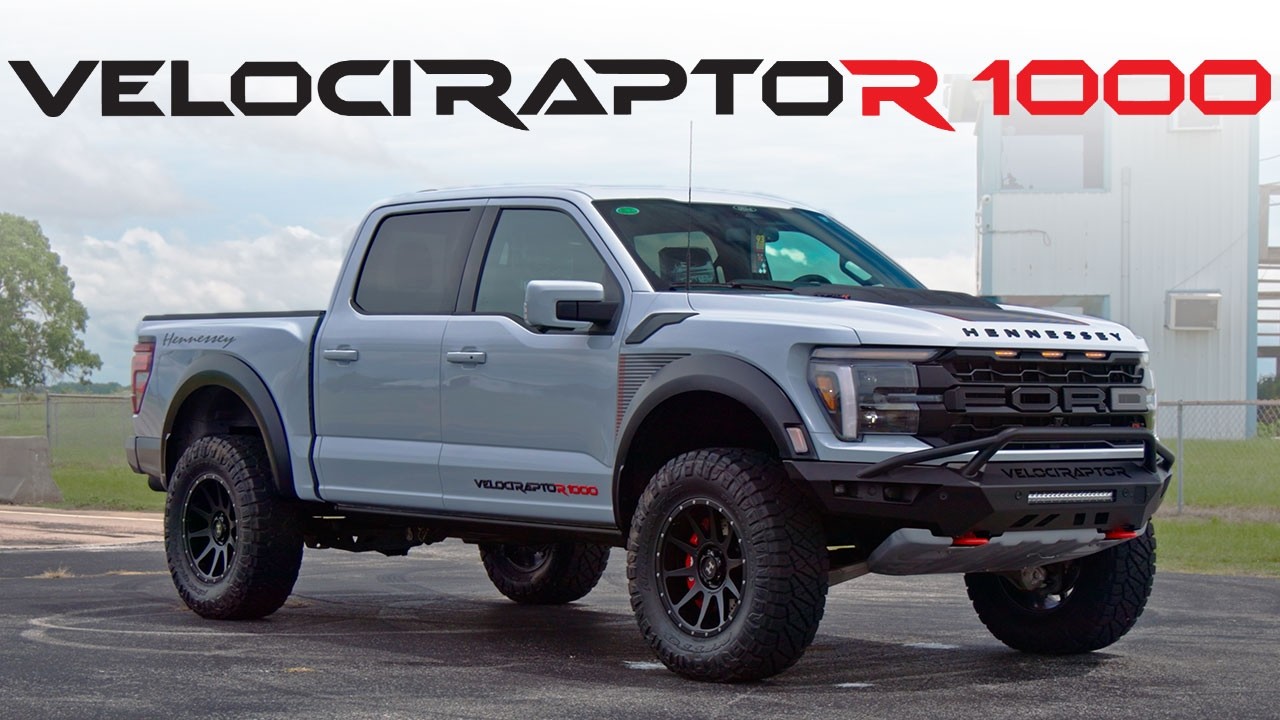 2025 [SPACE WHITE] Ford Raptor R | VelociRaptoR 1000