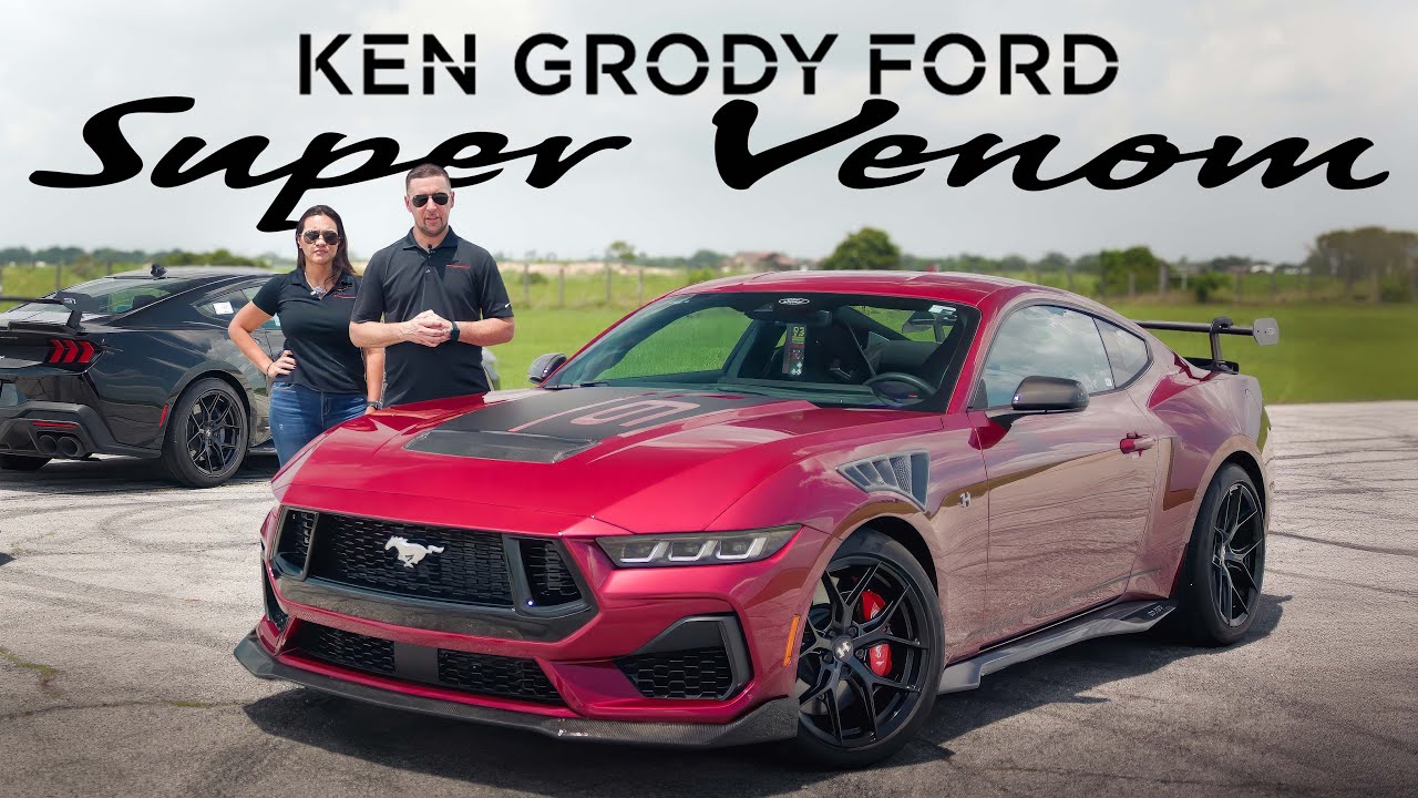 2025 Molten Magenta Ford Mustang | Dealer Inventory Spotlight | Ken Grody Ford | Super Venom