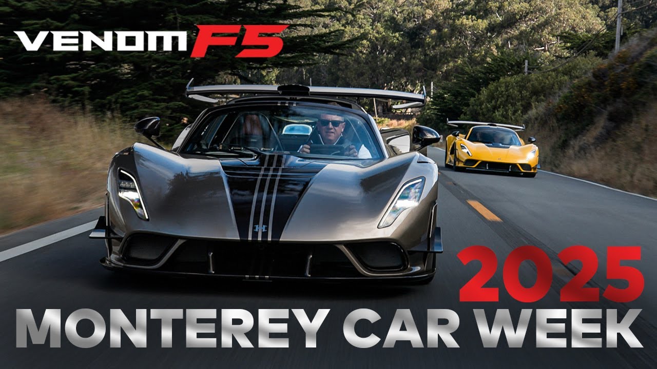 2025 Monterey Car Week with Hennessey: Power, Speed, Legacy | Gated ...