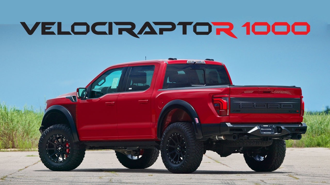 RAPID Red | 2025 Ford Raptor R | 1000 Horsepower Supercharged V8