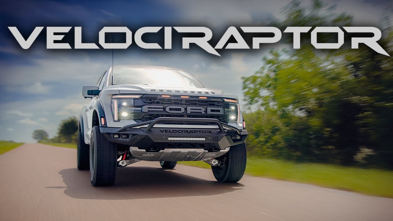 Twin Turbo Ford Raptor | Space White | VelociRaptor 600 by Hennessey