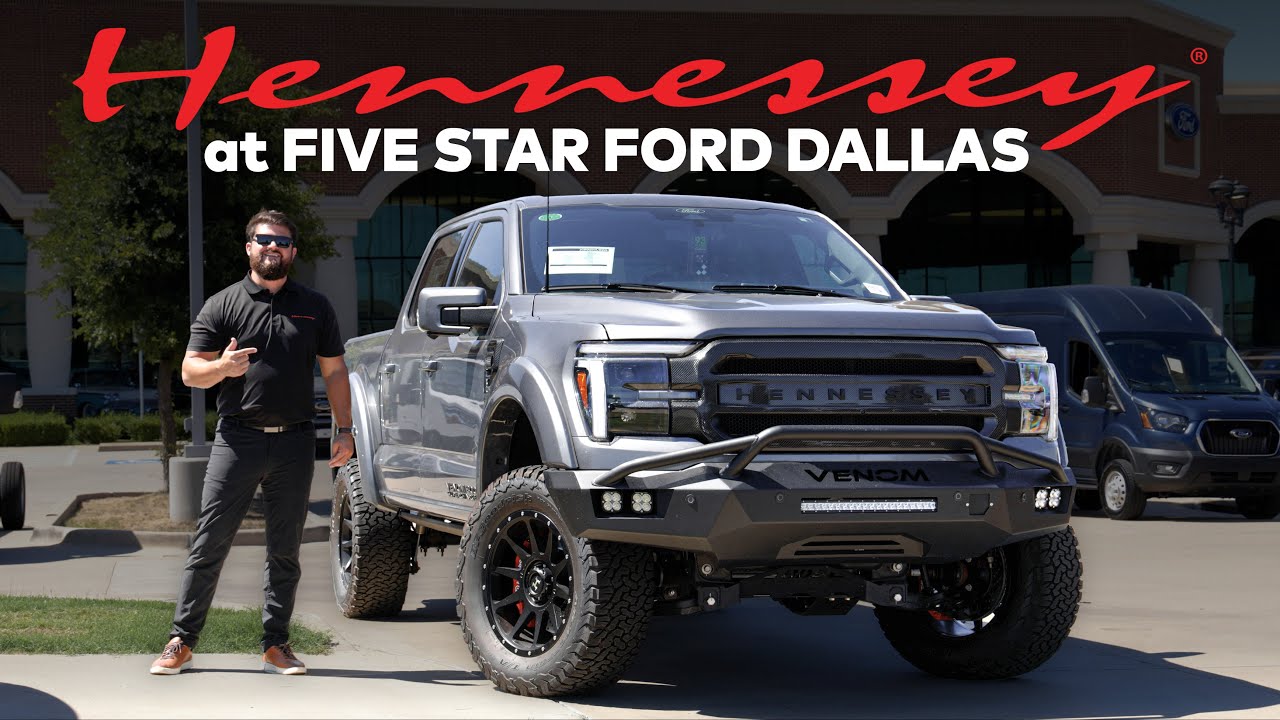 Venom 800 F-150 ON THE LOT | Hennessey + Five Star Ford Dallas