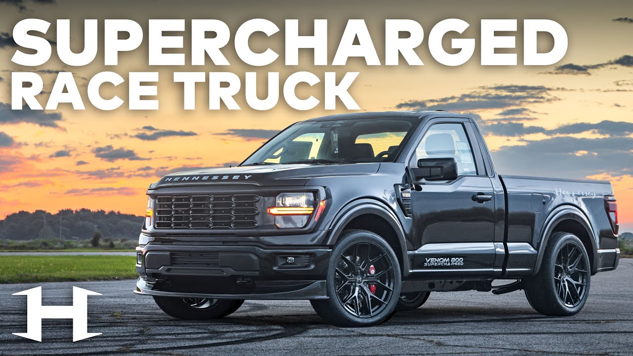 Supercharged Ford F-150 Sport Truck | Over 800 Horsepower | Venom 800 ...