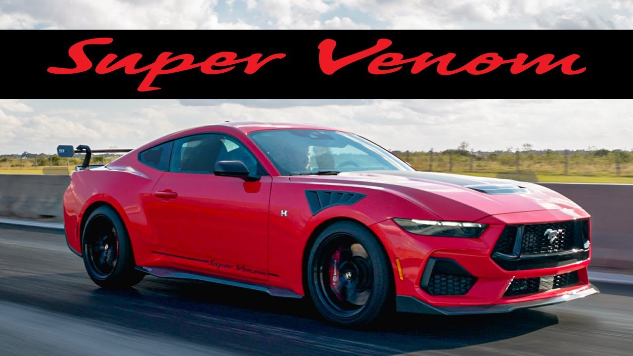 America's Last Muscle Car | Supercharged Super Venom Ford Mustang ...