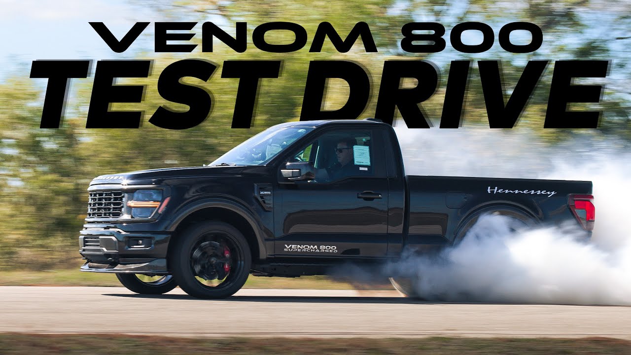 TEST DRIVE: John Hennessey Drives 800hp F-150 Sport Truck
